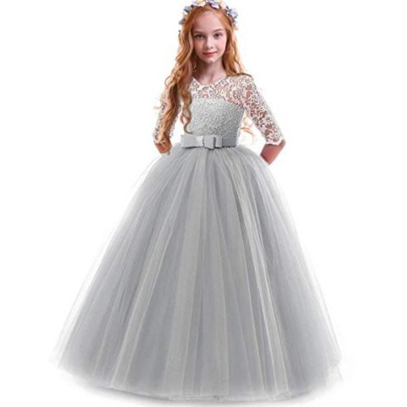 Ibtom Castle | Dresses | Ibcom Castle Cast Flower Tulle Lace Dress ...